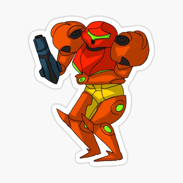 "Dancing Samus" Sticker for Sale by DanaNDrawings | Redbubble