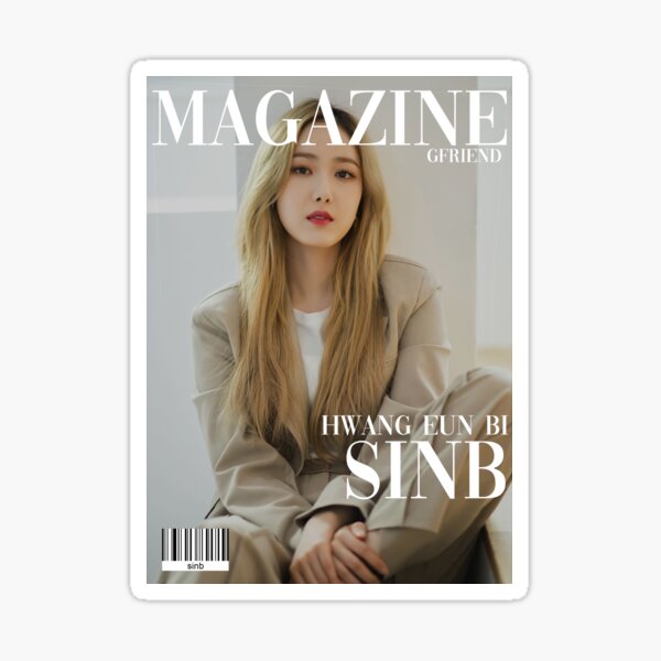 "GFRIEND Sinb (Magazine Cover)" Sticker for Sale by vaniaalarconh ...