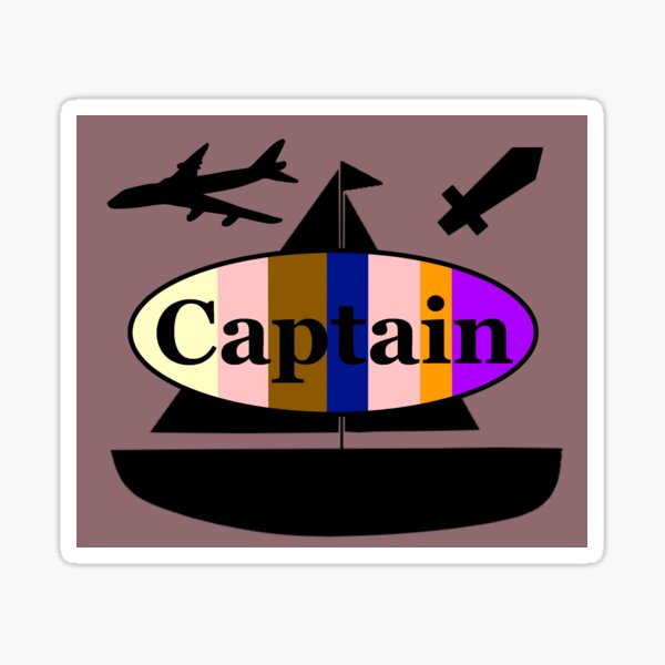 "Captain Color Mix" Sticker for Sale by Comfort-Station | Redbubble