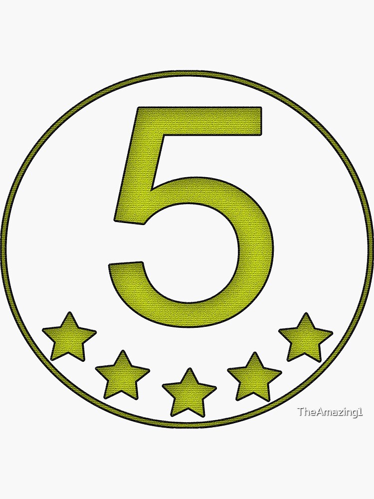 " best classic five star service " Sticker for Sale by TheAmazing1 ...