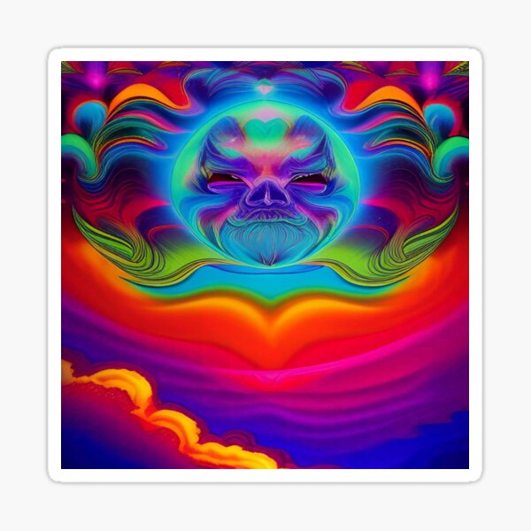 "Abstraction elemental psychodelic many colors fire and water ...