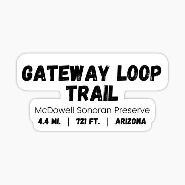 "Gateway Loop Trail- McDowell Sonoran Preserve, Arizona Hiking/Trail ...