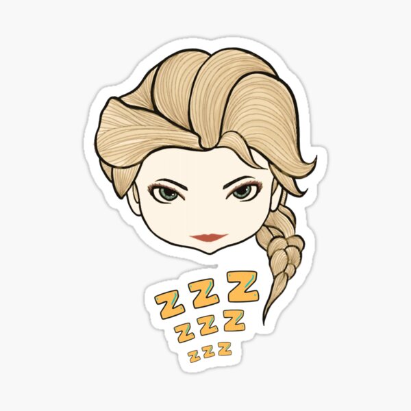 "Zoe League Zzz... " Sticker for Sale by hamiltonalvin | Redbubble