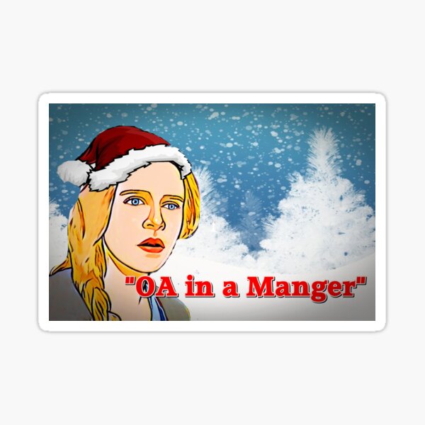 "OA in a manager" Sticker for Sale by leonard-obs | Redbubble