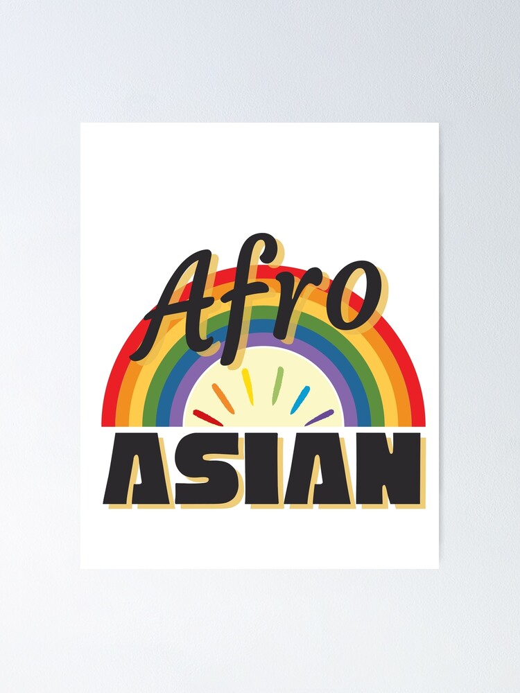 "Afro Asian, Man and Woman - Afro Asian" Poster for Sale by ...