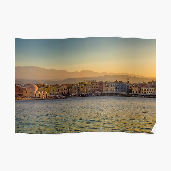 "Chania" Poster for Sale by kippis | Redbubble
