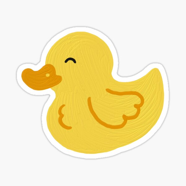 "Cute Baby Duck" Sticker for Sale by cenaminn | Redbubble