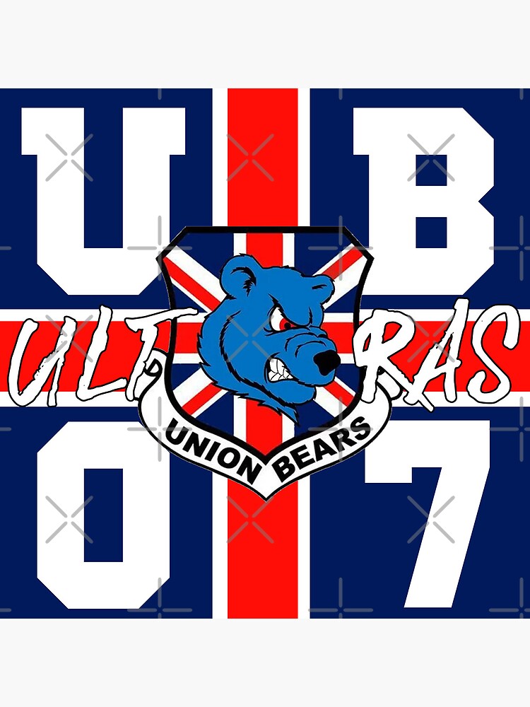 "Union Bears" Poster for Sale by Muss 86 | Redbubble