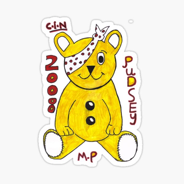"Pudsey Bear - Children in Need - Made In Pudsey -Pudsey Bear -Pudsey ...