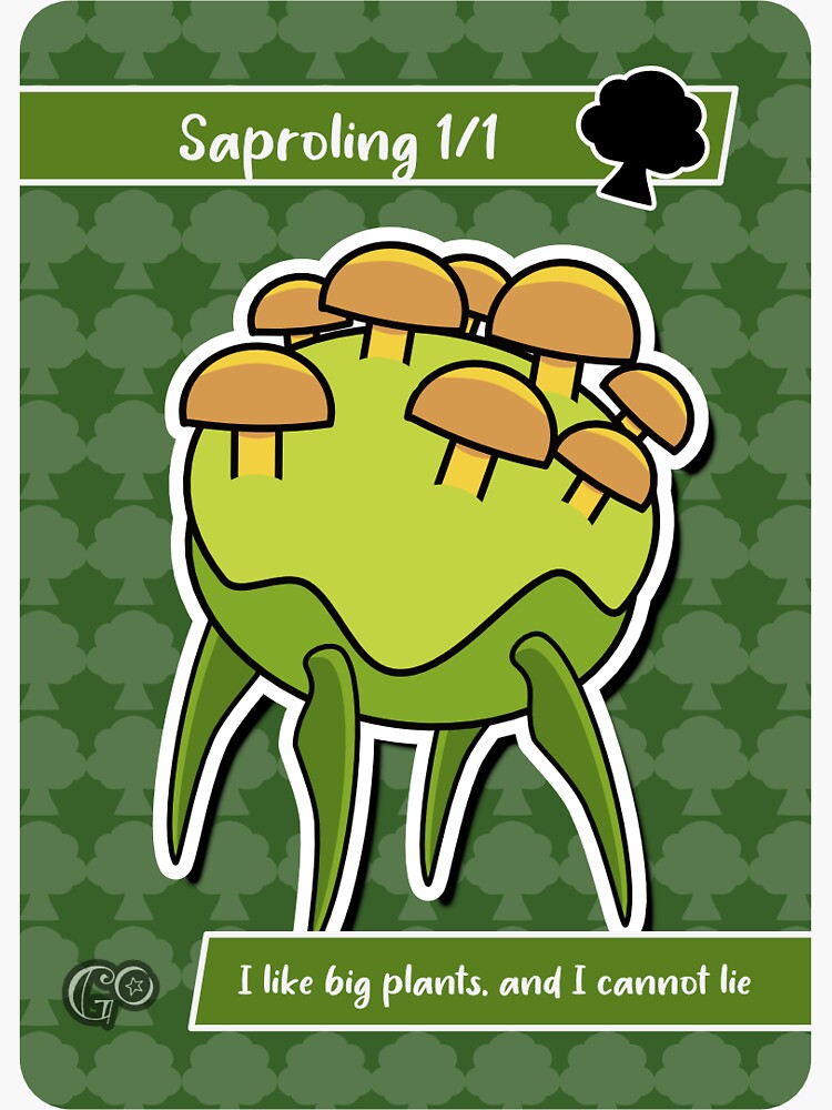 "Saproling Card" Sticker for Sale by GeoffAO | Redbubble