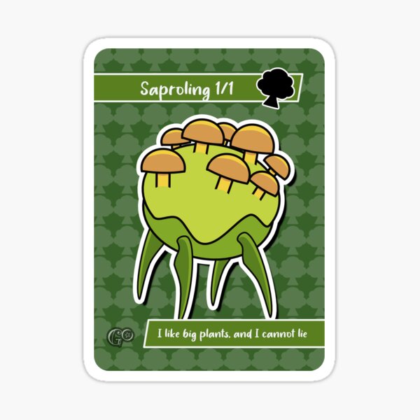 "Saproling Card" Sticker for Sale by GeoffAO | Redbubble