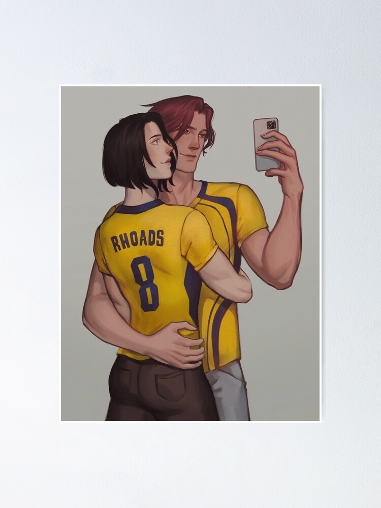 "Alex and Tate wearing Tate's volleyball uniform (art drawn by ...