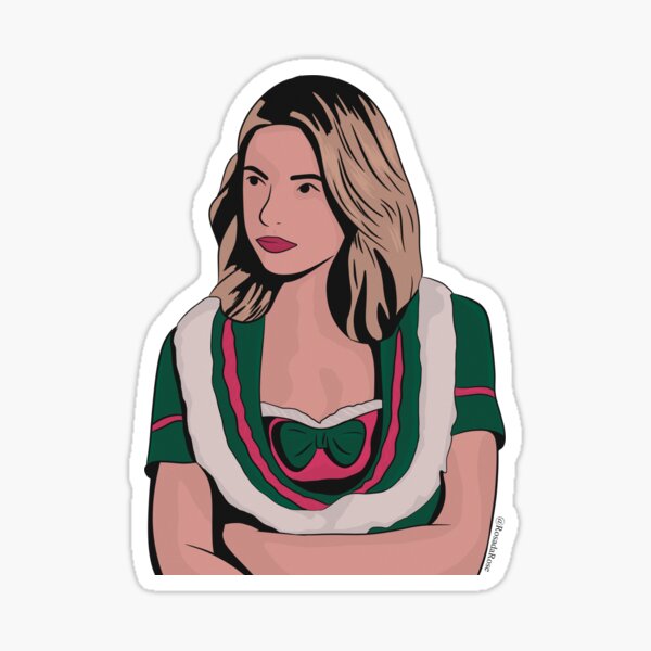 "Hanna" Sticker for Sale by Rosadarose | Redbubble