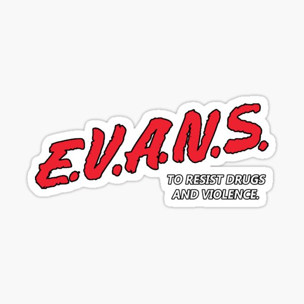 "evans dare" Sticker for Sale by jackdoorman | Redbubble