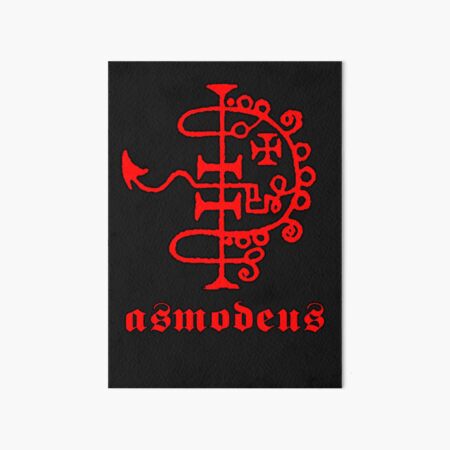 "Sigil of Asmodeus" Art Board Print for Sale by MetalSatyrShop | Redbubble