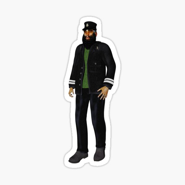 "Original characters Free Loner Lighthouse Keeper" Sticker for Sale by ...