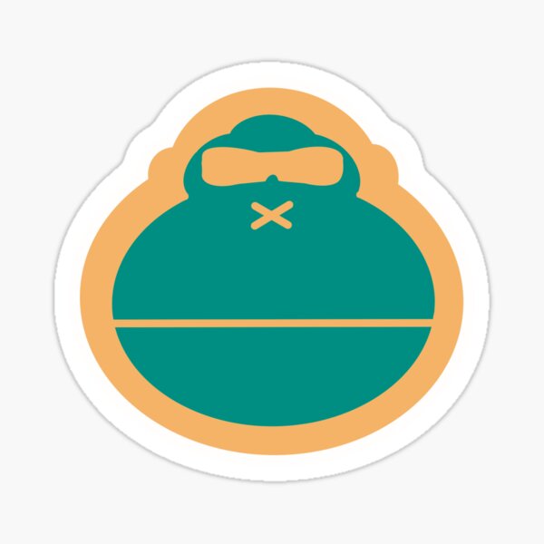 "Sunny Monkey " Sticker for Sale by RockOnRon | Redbubble