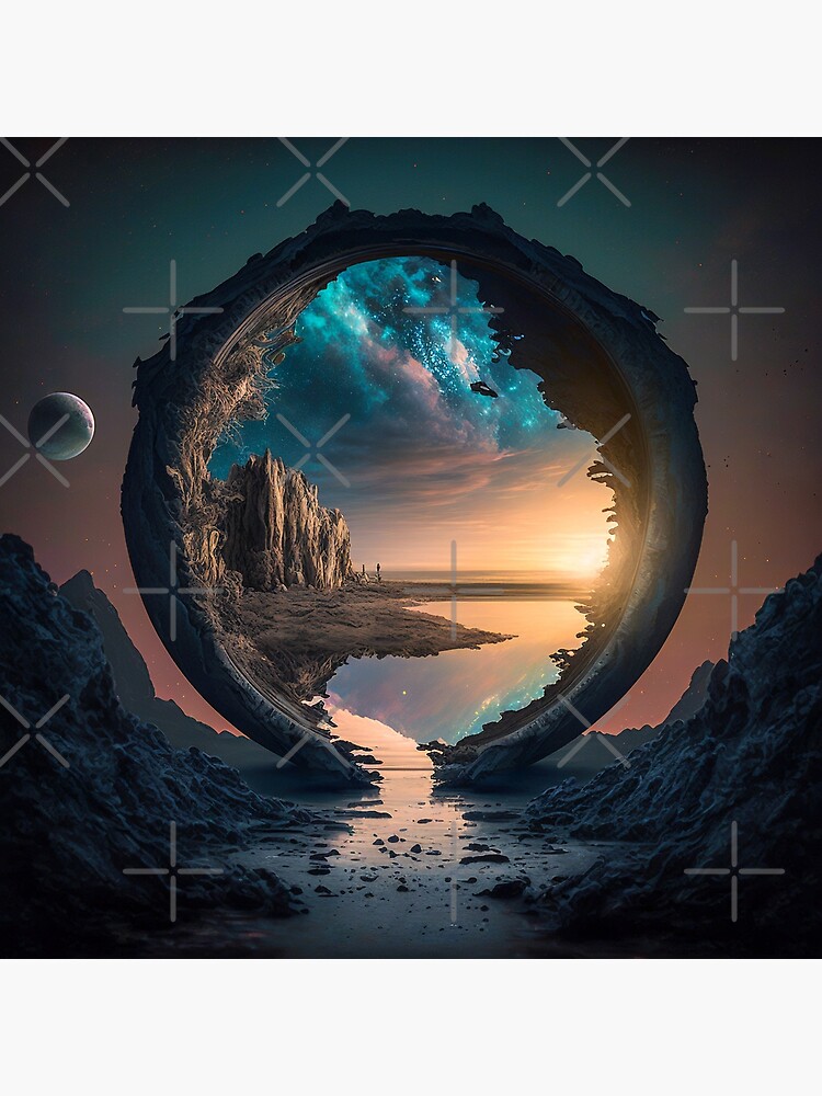 "FarCaster Portal " Poster for Sale by Dedisun | Redbubble