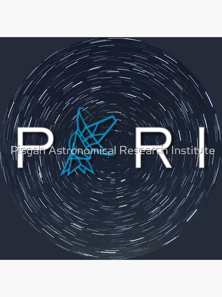 "PARI Logo Star Trails at Polaris" Poster for Sale by timdelislepari ...