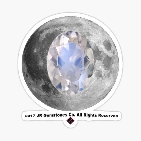 "Moonlight Collection" Sticker for Sale by JRGemstones | Redbubble