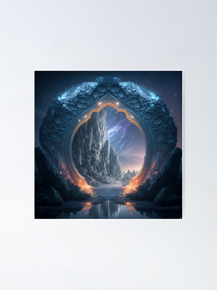 "FarCaster Portal #2" Poster for Sale by Dedisun | Redbubble