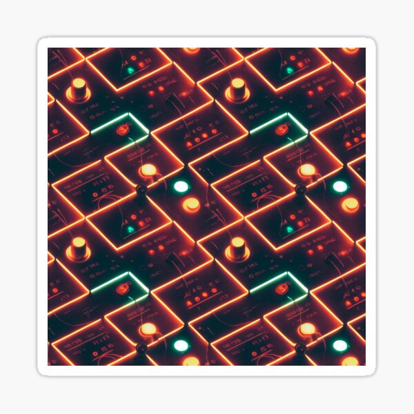 "Sci-Fi Control Panel - Future Console #22" Sticker for Sale by utwlabs ...