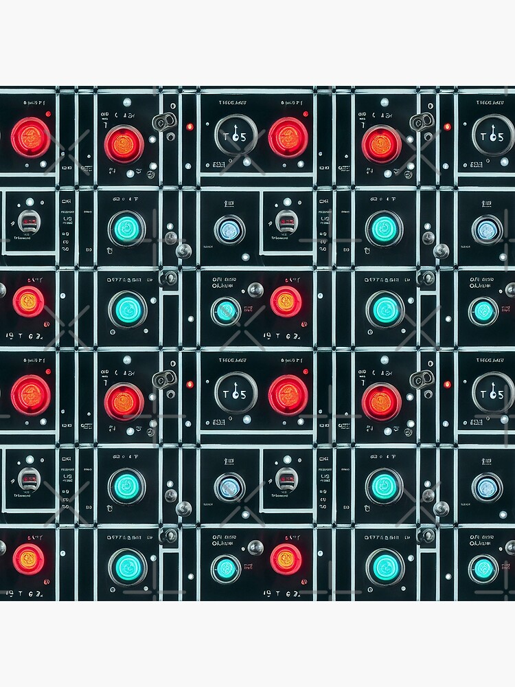 "Sci-Fi Control Panel - Future Console #25" Poster for Sale by utwlabs ...