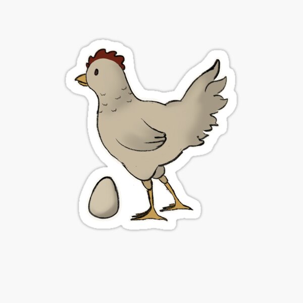 "Stardew White Chicken" Sticker for Sale by liliumtheraven | Redbubble