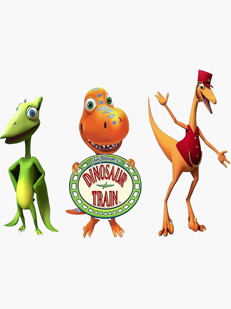 "Dinosaur Train" Sticker for Sale by Par-kids | Redbubble