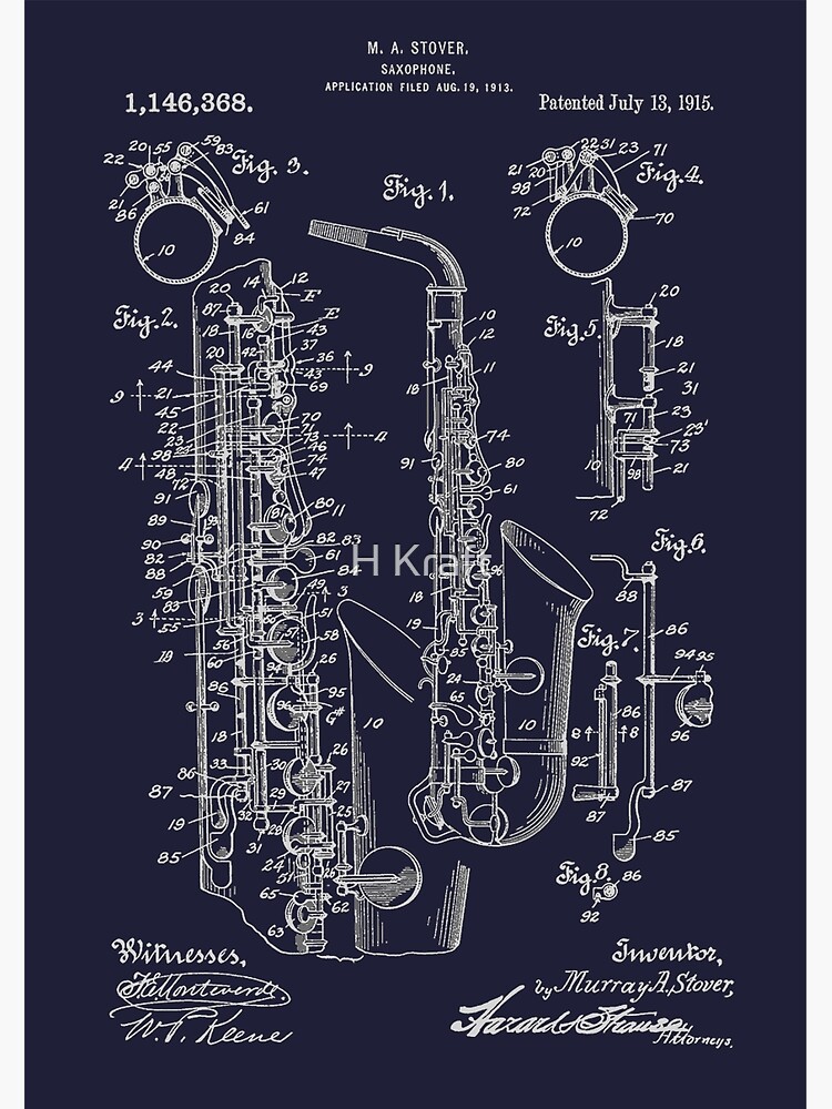 "Saxophone" Art Print for Sale by blurryfromspace | Redbubble