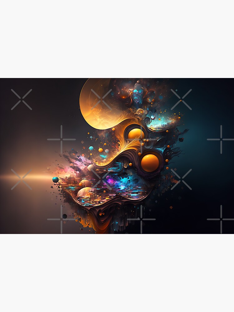 "Synesthesia Series: Spatial-Sequence Synesthesia" Sticker for Sale by ...