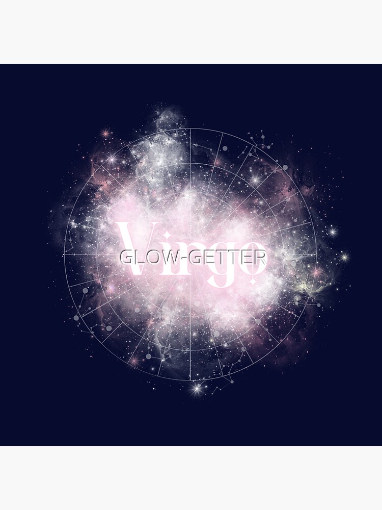 "Virgo (pink) - zodiac sign astrology aesthetic" Sticker for Sale by ...