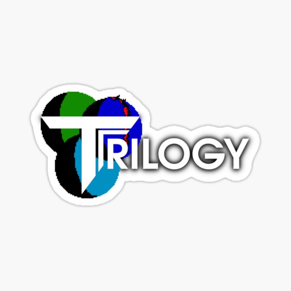 "Trilogy RPG logo" Sticker for Sale by MrHales | Redbubble