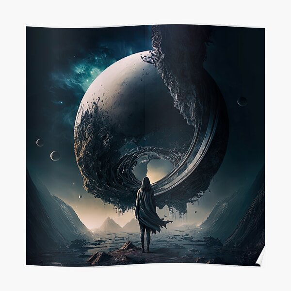 "SCI-FI Concept Art Between Worlds Canvas Print #10" Poster for Sale by ...