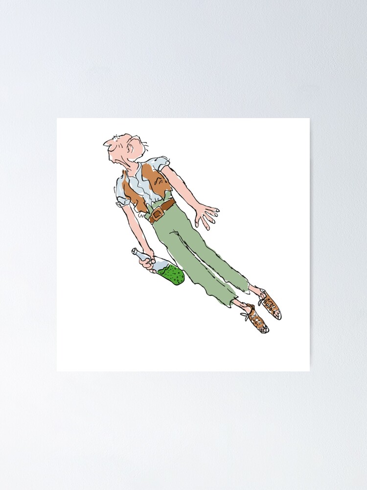 "BFG frobscottle - Roald Dahl" Poster for Sale by CreativiaC | Redbubble