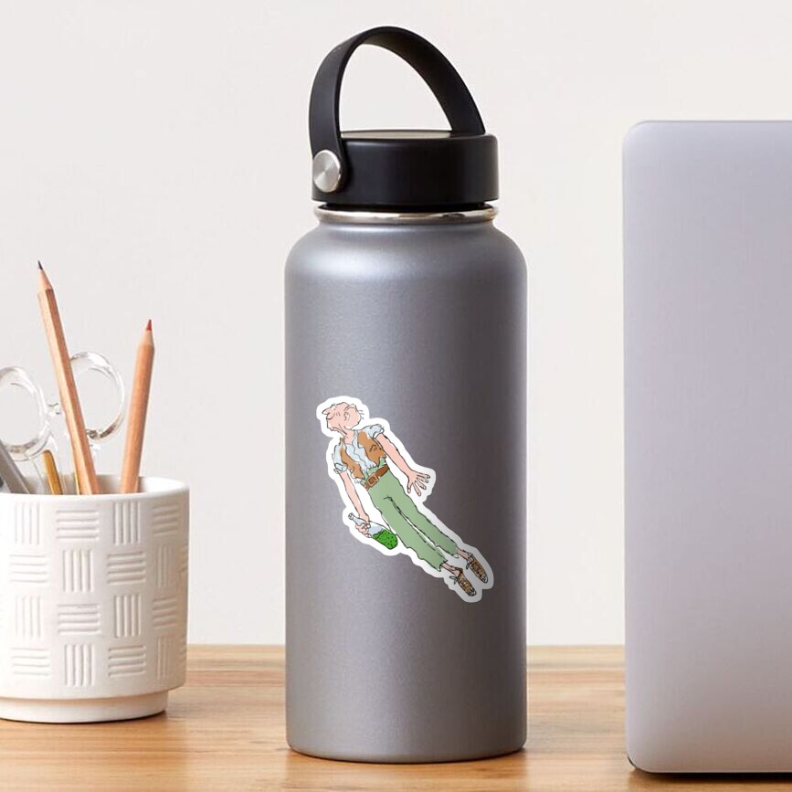 "BFG frobscottle - Roald Dahl" Sticker for Sale by CreativiaC | Redbubble