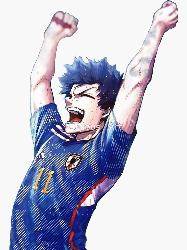 "Blue Lock FIFA 2022" Sticker for Sale by Curious--Art | Redbubble