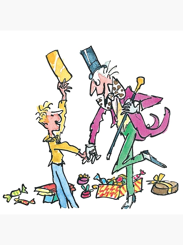 "Charlie and the Chocolate Factory - Golden Ticket for Willy Wonka ...