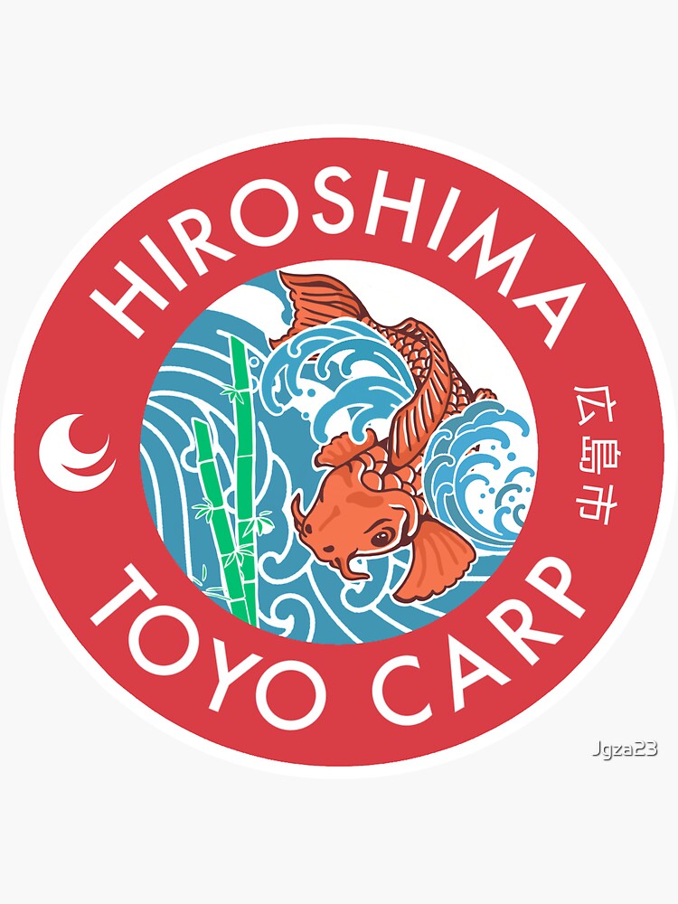"Hiroshima Toyo Carps " Sticker for Sale by Jgza23 | Redbubble