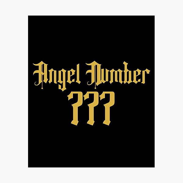 Lámina fotográfica «777 Numerología del número de ángel - 777 Tatuaje ...