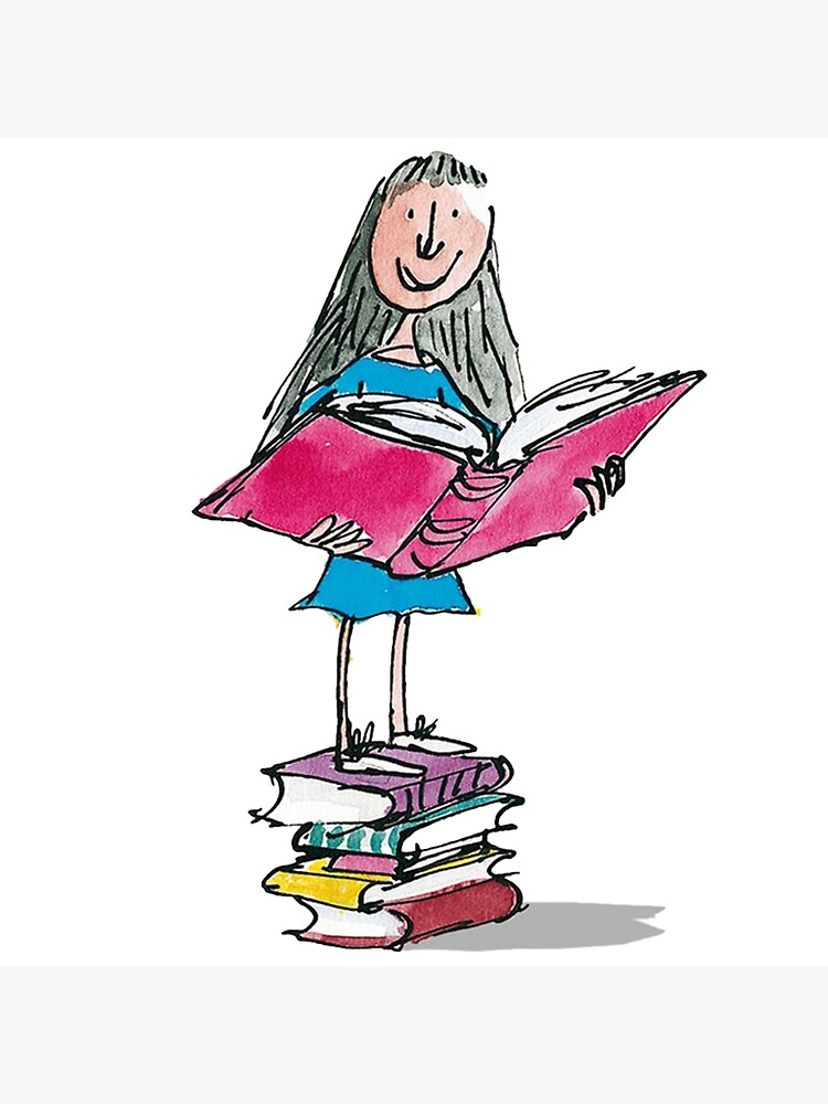 Matilda 3 - Roald Dahl & Quentin Blake Premium Matte Vertical Poster ...