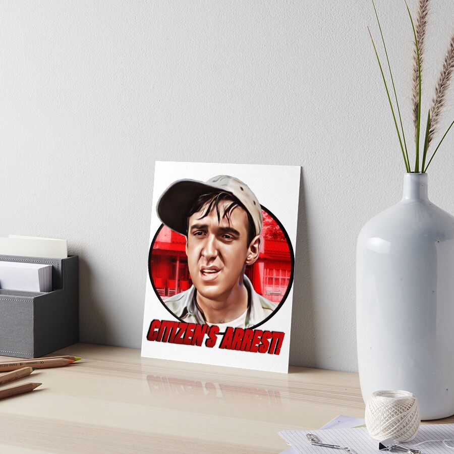 "Citizen's Arrest" Poster for Sale by iCONSgraphics | Redbubble