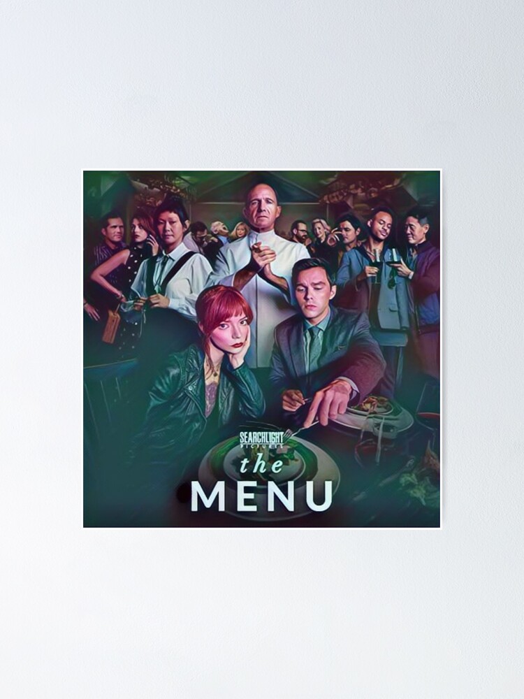 "The menu movie 2022" Poster for Sale by Aniatom | Redbubble