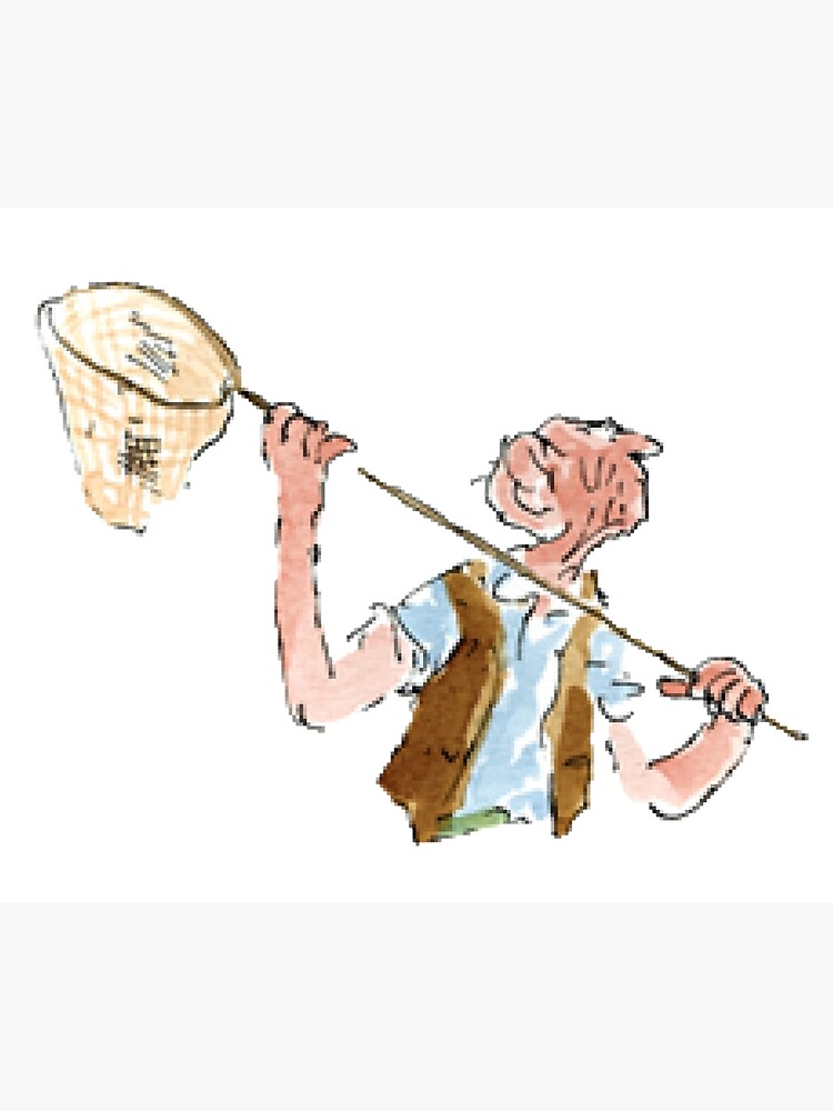 "BFG dream catching - Roald Dahl & Quentin Blake" Poster for Sale by ...