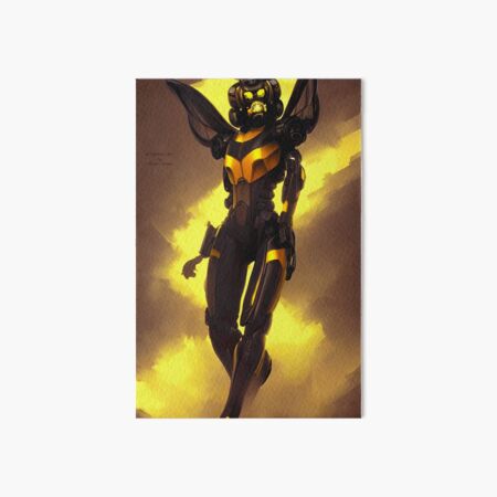 "Bee Bot" Art Board Print for Sale by Ai-Artz | Redbubble