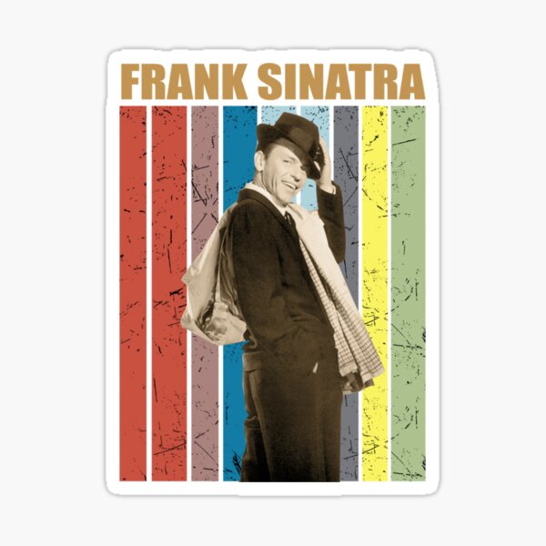 "Frank Sinatra Mugshot" Sticker for Sale by downiemo | Redbubble