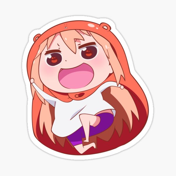" Umaru Doma - Himouto! Umaru-chan" Sticker by Yor-art | Redbubble