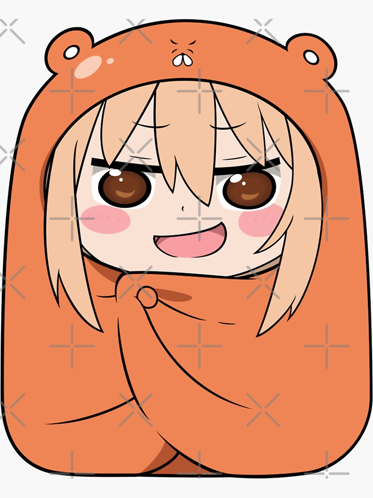 "Umaru Doma - Himouto! Umaru-chan" Sticker by Yor-art | Redbubble