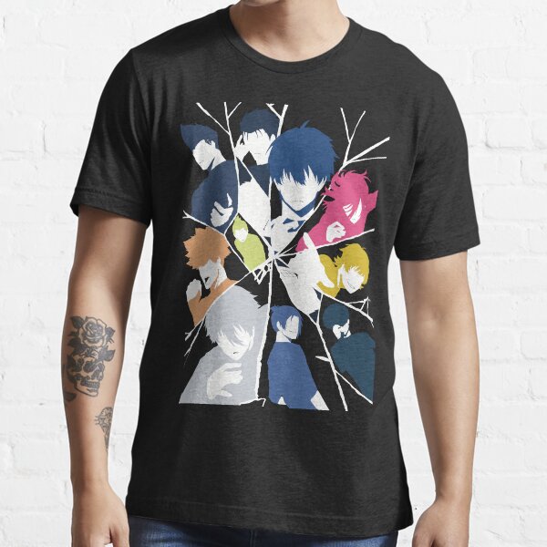 "Blue lock all main characters in minimalist and aesthetic vector art ...