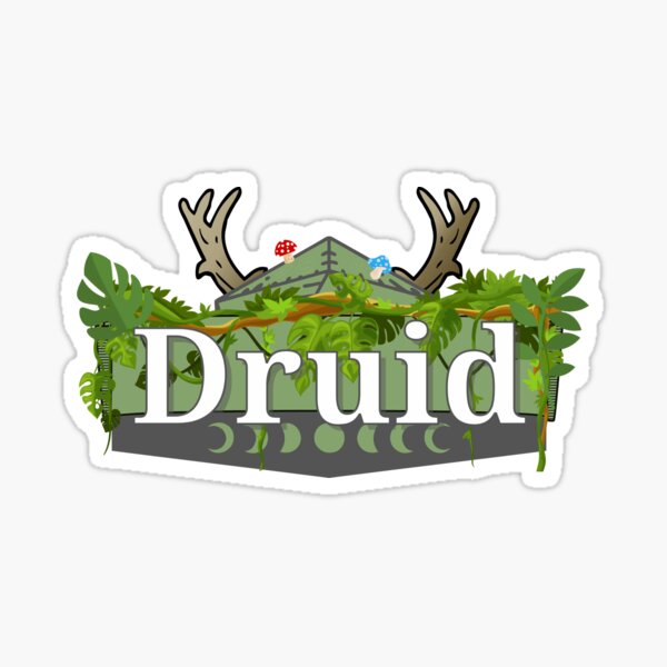 "Druid Banner" Sticker for Sale by MisterJfro | Redbubble